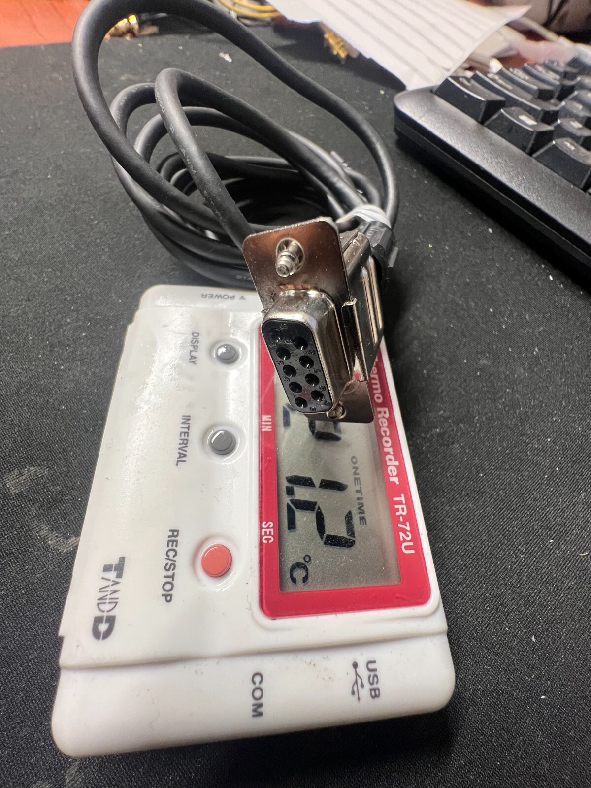 TandD TR-72U Thermo Recorder High Precision Wireless Temp and Humidity ...