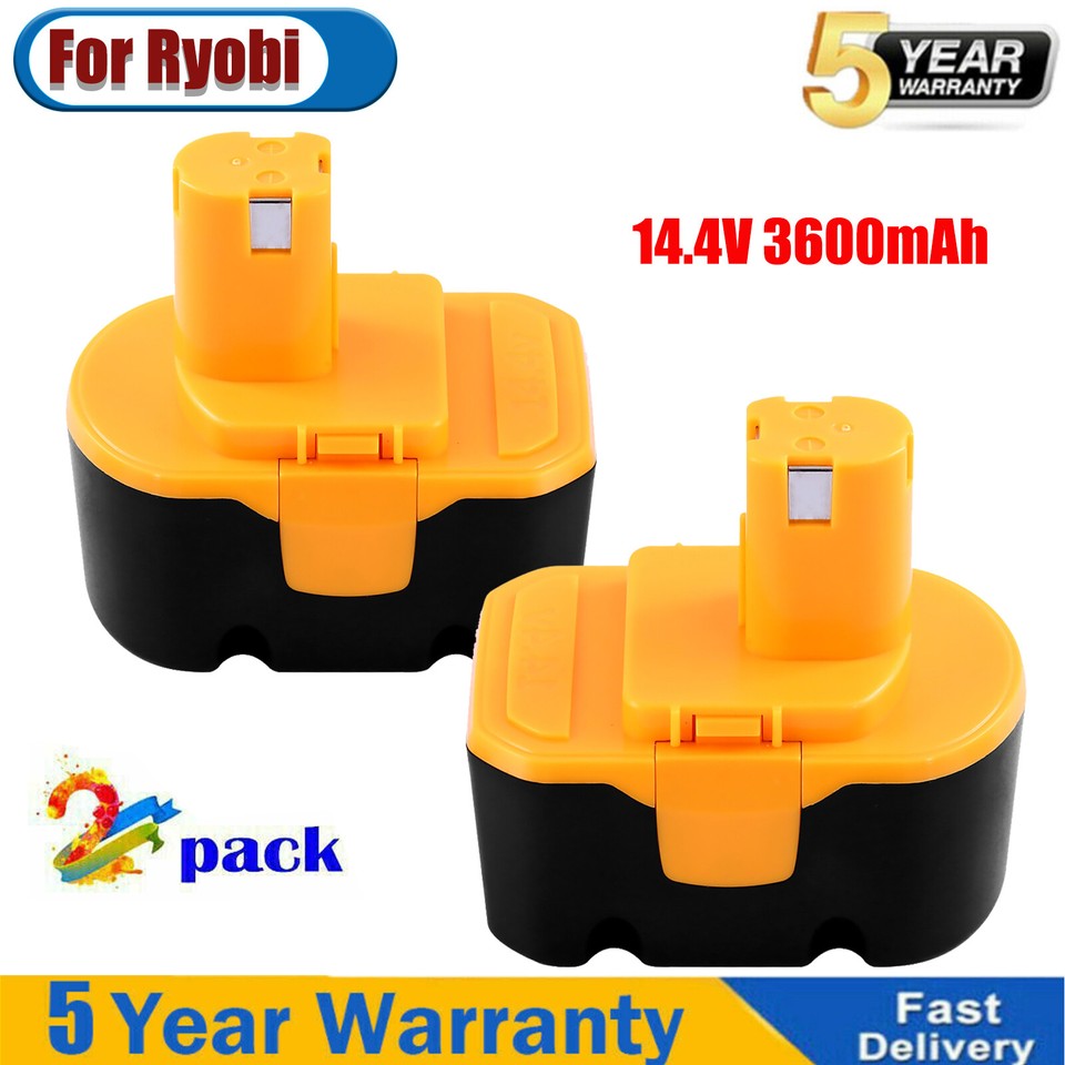 For Ryobi 14.4V 3.6Ah Ni-Mh Battery 130224010 1400671 130224011 or P117 ...