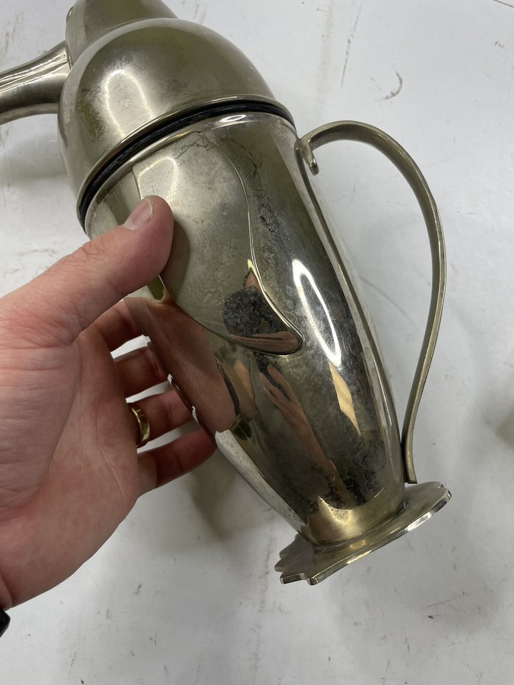 Vintage Cocktail Shaker Penguin Stainless Steel Unique Restoration Hardware | eBay
