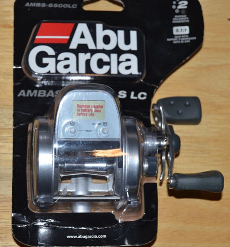 abu garcia ambs-6500 ambassadeur s lc digital line counter baitcast ...