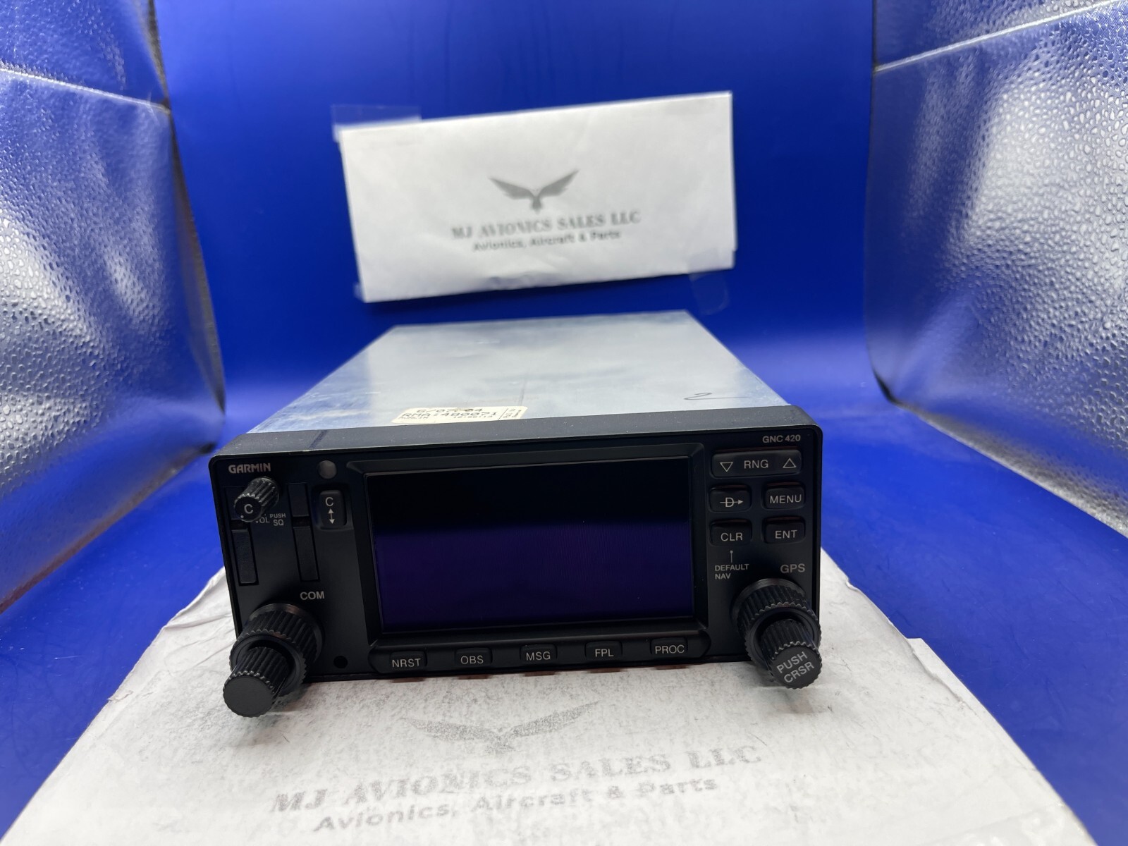 Garmin GNC 420 GPS/COMM 14/28 VDC P/N 011-00506-10 | Avionics ...
