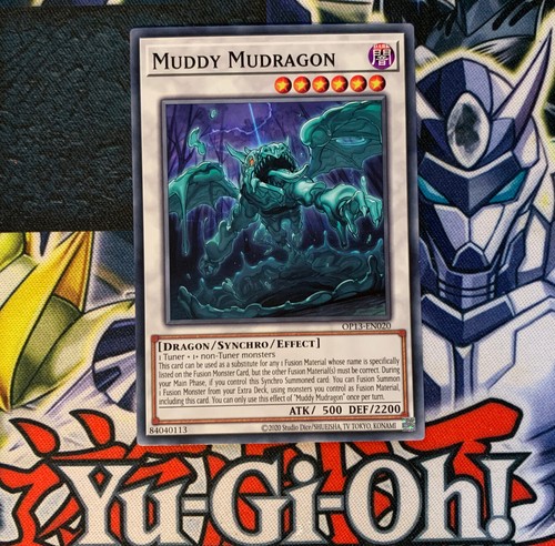 Muddy Mudragon Yu-Gi-Oh! OP13-EN020 Common NM | eBay