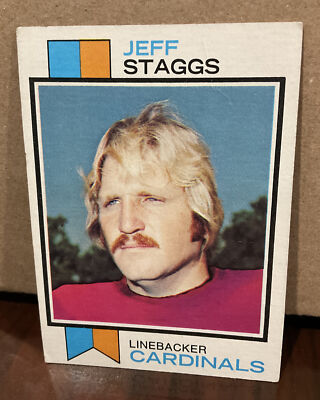 JEFF STAGGS 1973 TOPPS FOOTBALL CARD #182 - ST. LOUIS CARDINALS | eBay
