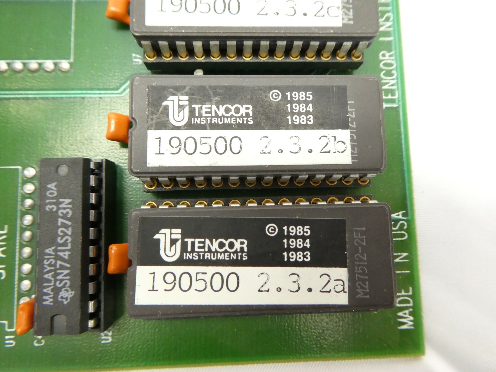 Tencor Instruments 98531 I/O Memory PCB Card Surfscan 7000 KLA-Tencor ...