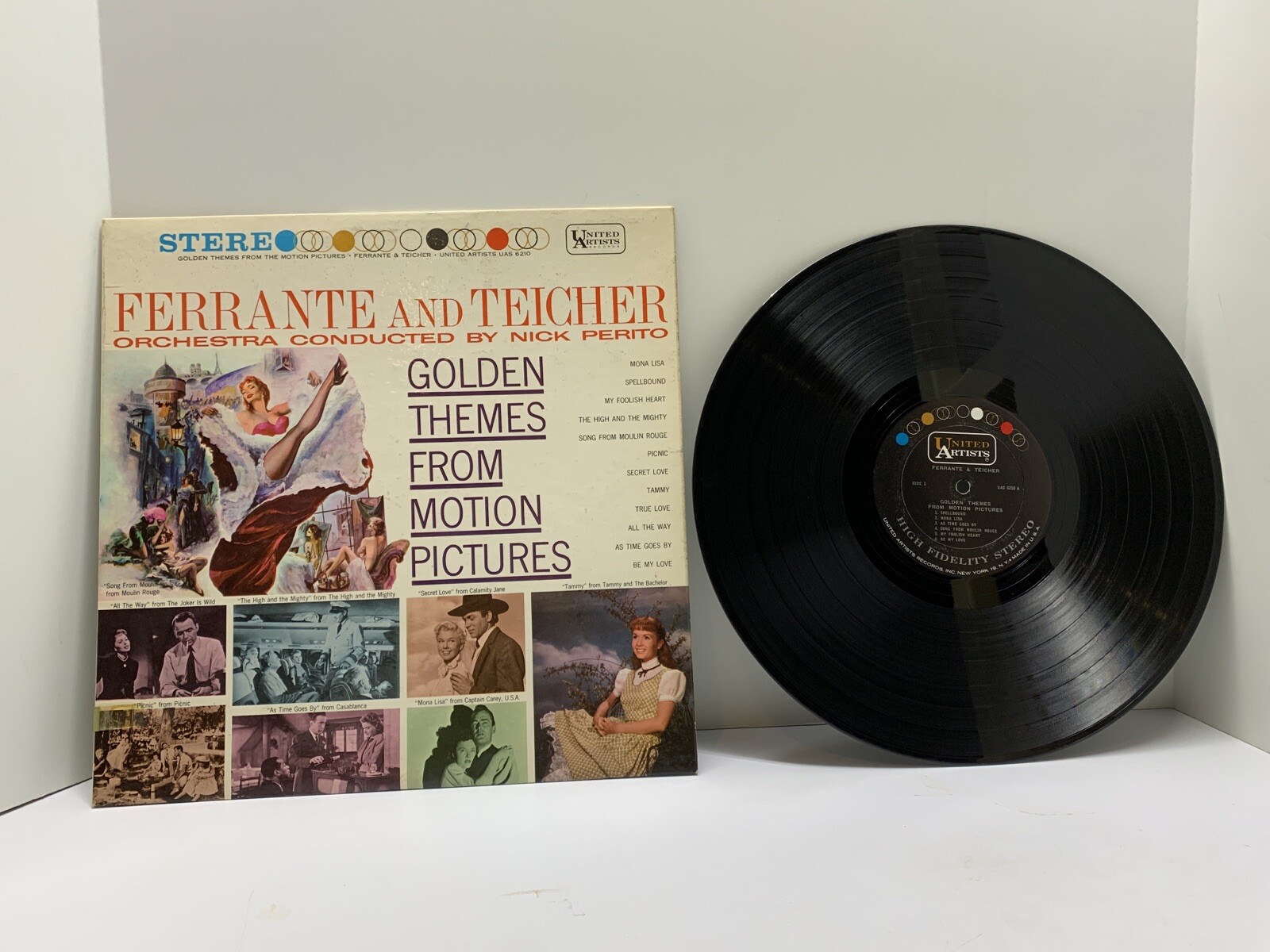 Ferrante and Teicher Orchestra w/ Nick Perito Golden Themes From Motion ...