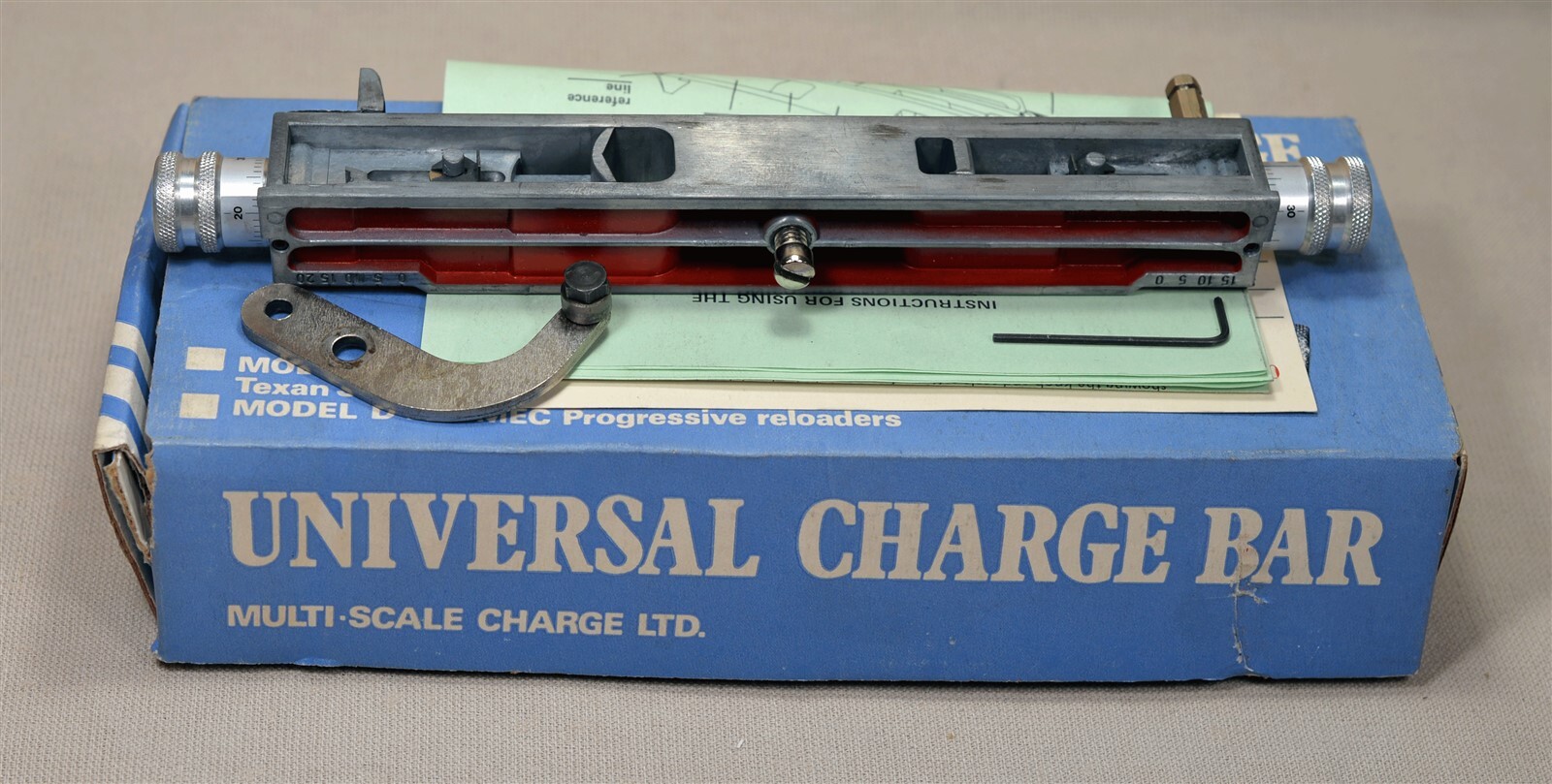 MULTI-SCALE MODEL "D" UNIVERSAL CHARGE BAR | eBay