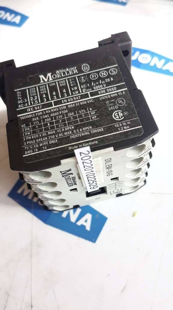 Klöckner-Moeller DIL EM 10 G 24V DC DIL EM-10-G | eBay