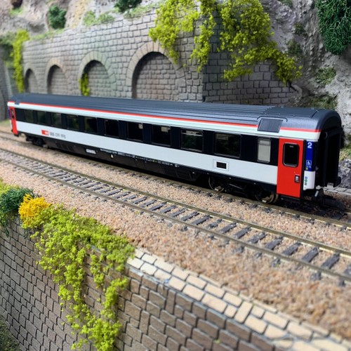 Voiture 2CL type Bpm, Eurocity, SBB, Ep VI - ROCO 74636 - HO 1/87 ...