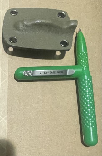 CountyComm Maratac Green Delrin Embassy Pen Plus Sheath Rare Exclusive ...