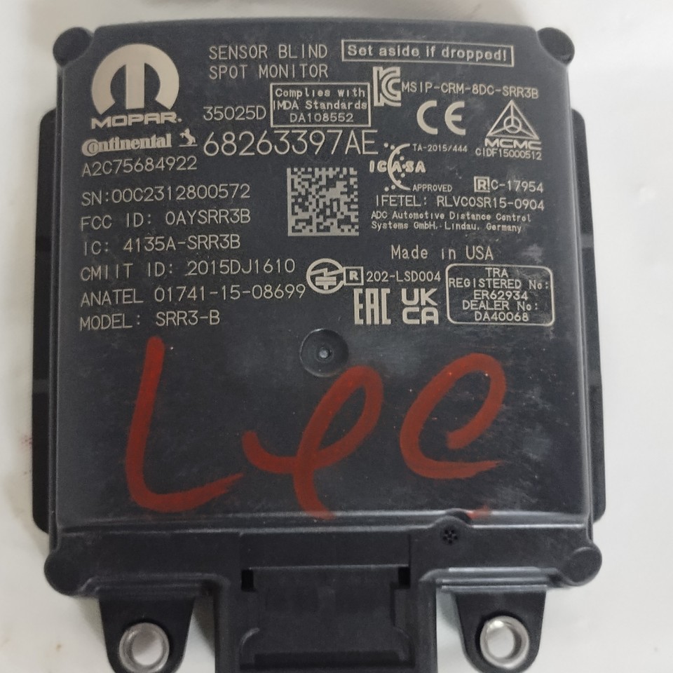 2019-2026 RAM 1500-3500 BLIND SPOT DETECTION MODULE LEFT OR RIGHT 5TH ...