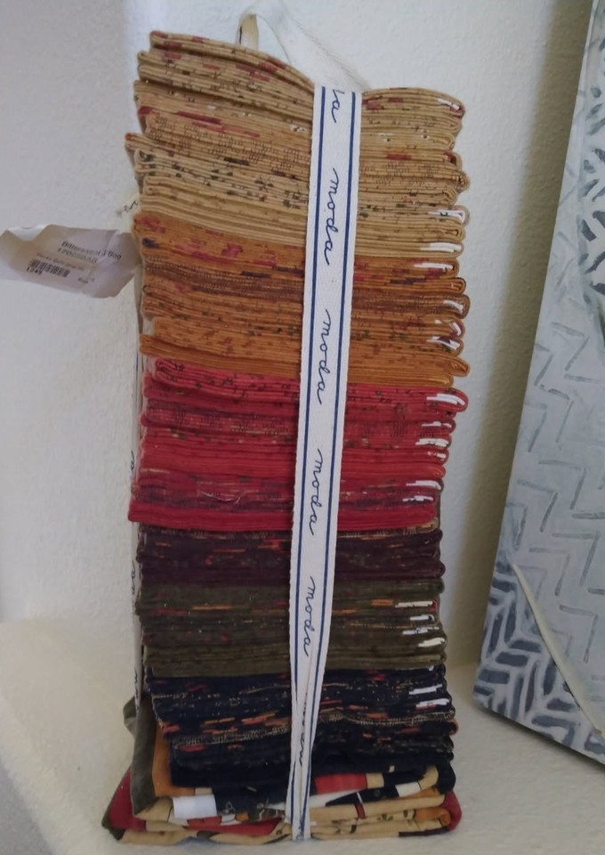 RARE VINTAGE MODA FLANNEL (43) FAT QUARTER BUNDLE BITTERSWEET & BOO BY ...