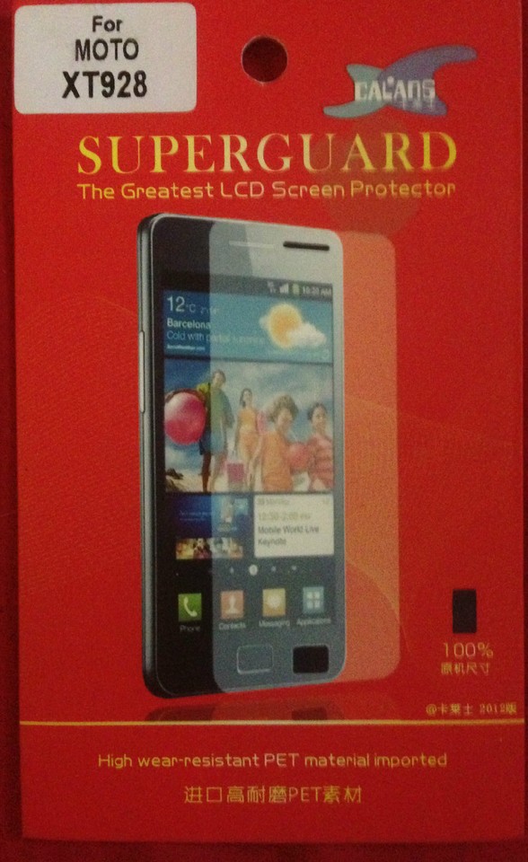Screen Protector for Motorola Droid Razr XT928 / III | eBay