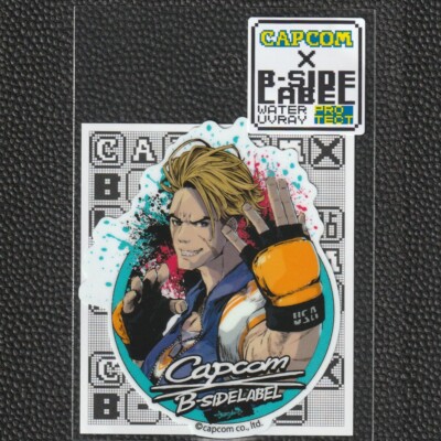 CAPCOM x B-Side Label Sticker STREET FIGHTER 6 Luke Japanese Games SF6 ...