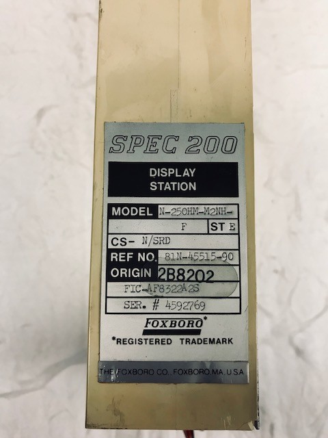 Foxboro / Gould Spec 200 Controller N-250HM-M2NH-F, 0 - 500 GPM | eBay