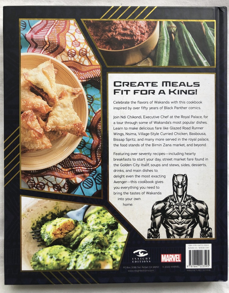 Marvels Black Panther: The Official Wakanda Cookbook - Hardcover ...