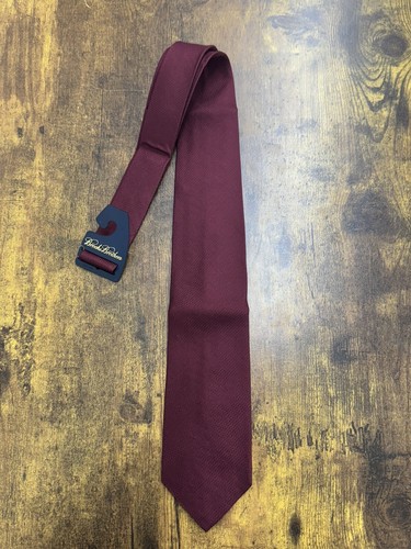 Brooks Brothers Maroon Tie 100% Silk Men's Necktie 57" | eBay