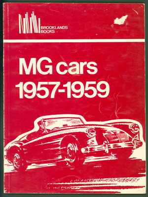 Brooklands Books MG Cars 1957-1959 Softcover | eBay