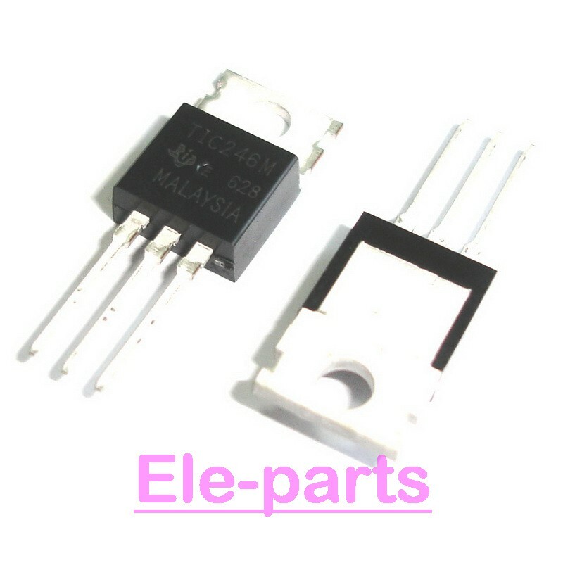 2 PCS TIC246M TO-220 TIC246 Silicon Triacs Transistors Chip | eBay