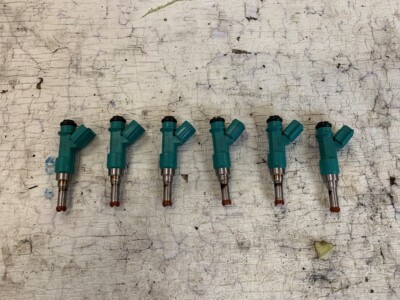 2010-2012 LEXUS RX350 FUEL INJECTOR SET OF 6 INJECTORS OEM 10 11 12 | eBay