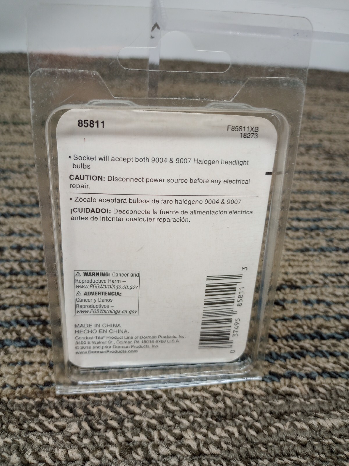 Headlight Socket Dorman 85811 for sale online | eBay