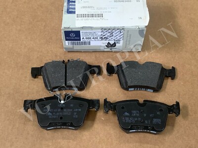 Mercedes W205 C-Class Genuine Rear Brake Pad Set,Pads C300 W/AMG ...