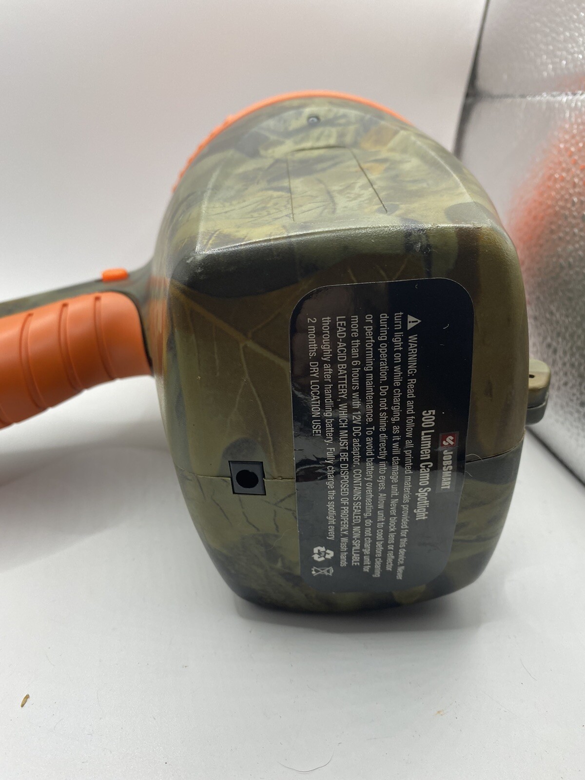 Genuine Jobsmart 500 Lumen Camo Spotlight **READ** | eBay