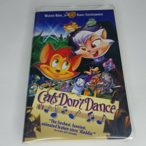 Warner Brother S Cats Dont Dance Vhs 1997 53939643039 Ebay