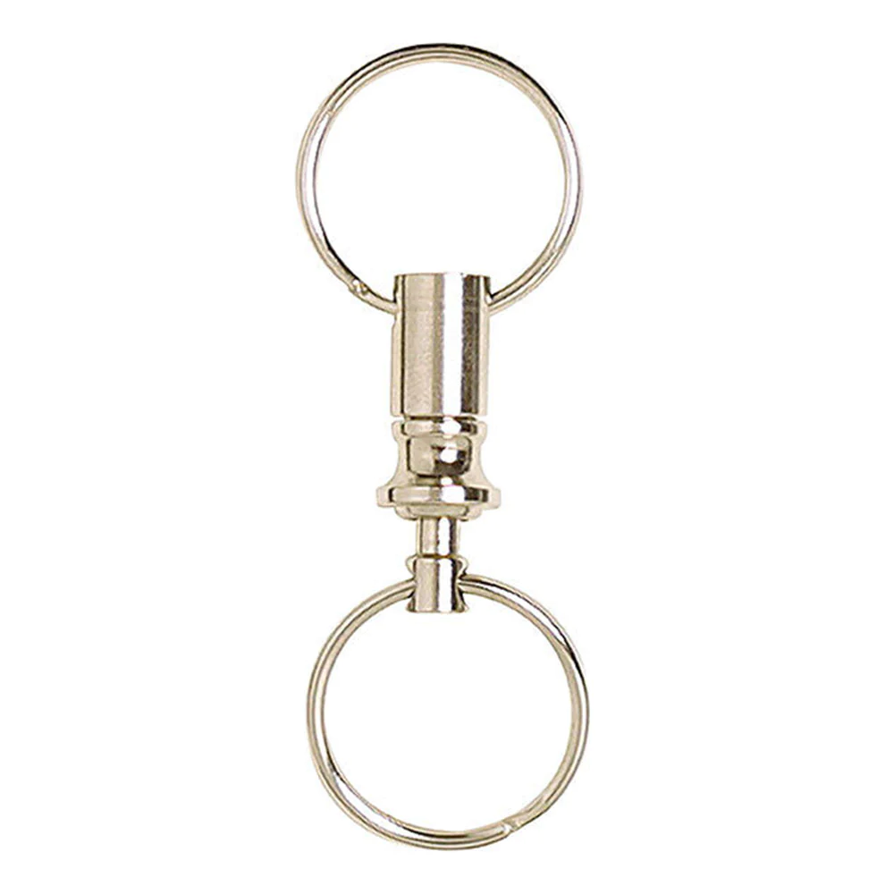 Relex Quick Release Key Holder Hangsell Sleek Metal Pull Apart 1 Piece ...