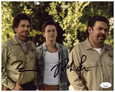 Rob Lowe & John Owen Lowe Signed 8x10 Photo Unstable Autograph JSA COA ...