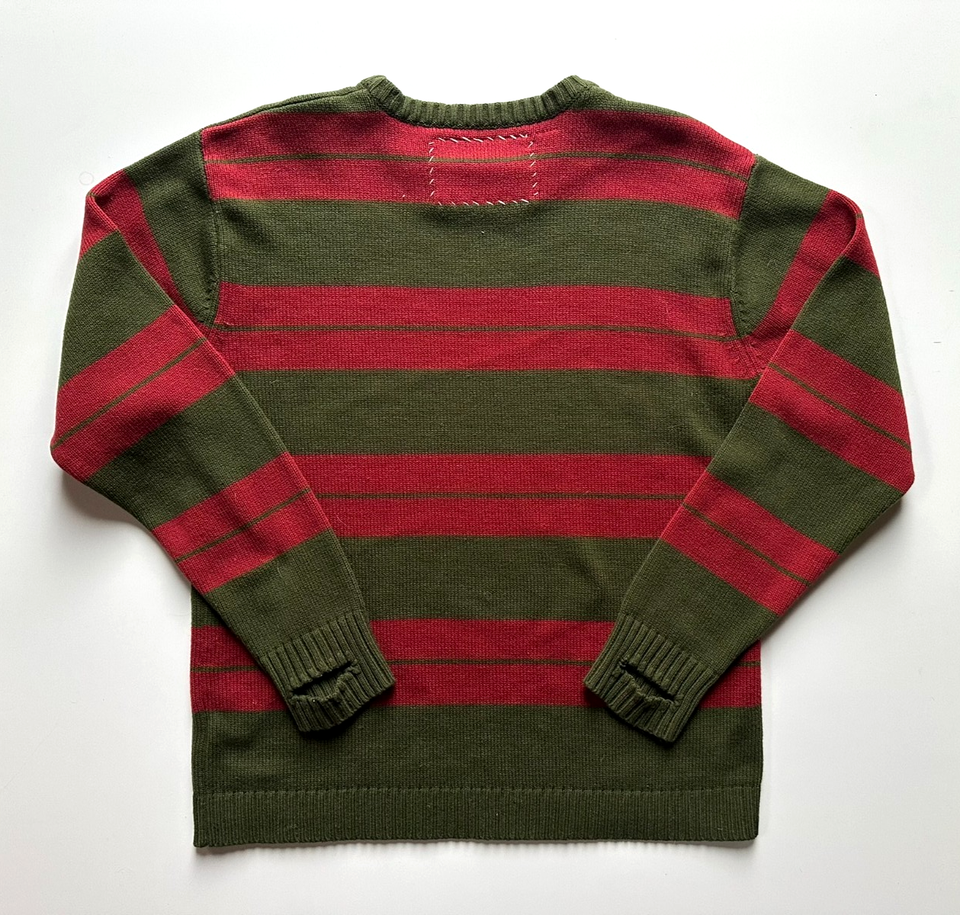 C1RCA Circa Footwear Striped Wool Jamie Thomas Freddy Krueger Sweater M ...