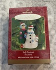 Maxine SELF PORTRAIT Hallmark Vintage Ornament Snowwoman Maxine Floyd ...