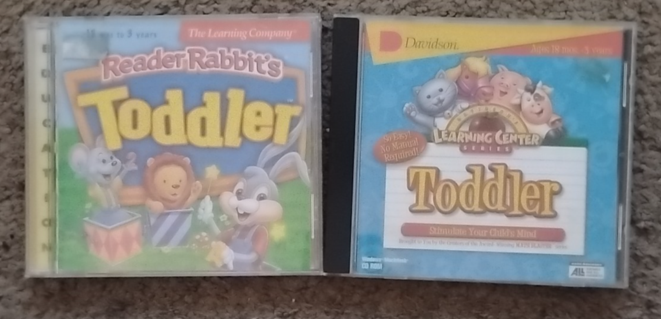 Reader Rabbit and Learning Center (Toddler) PC Game | eBay