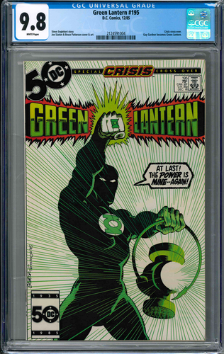 Green Lantern #195 CGC 9.8 Mint-Hunter Comics Copy! | eBay