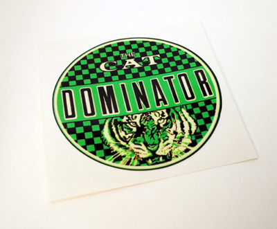 HPE CAT DOMINATOR Mini Bike Clutch Cover DECAL | Vinyl Minibike STICKER ...