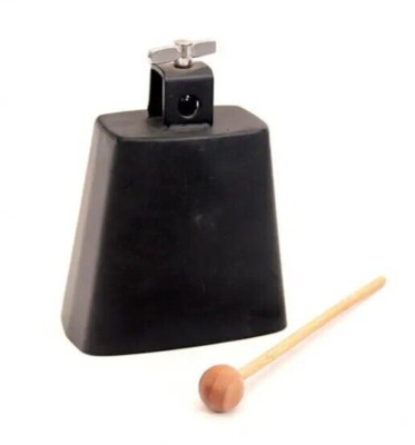Cow Bell 8" Metal Musical Instrument by CCM Hand/Drum Kit Percussion ...