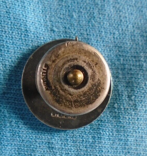 Quartermen and Leadingmen's Association sterling pin & sterling swivel ...