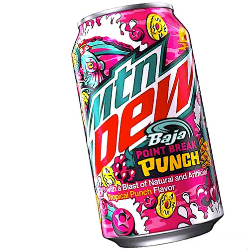 MTN🏔DEW® Limited Edition🌴🍹🍋 Baja Point🌊Break👊Punch 12oz can | eBay