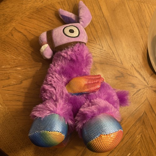 Nanco Plush Colorful Rainbow Purple Winged Llama Alpaca Fantasy 12 ...