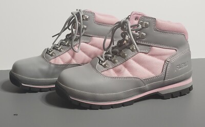 Womens Fubu BOOTS U.S. sz 5 Pink/Grey | eBay