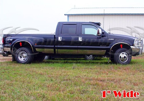 1999-2007 Ford F-250/F-350/Super Duty Dually Duelie Fender Trim 4Pc 1 ...