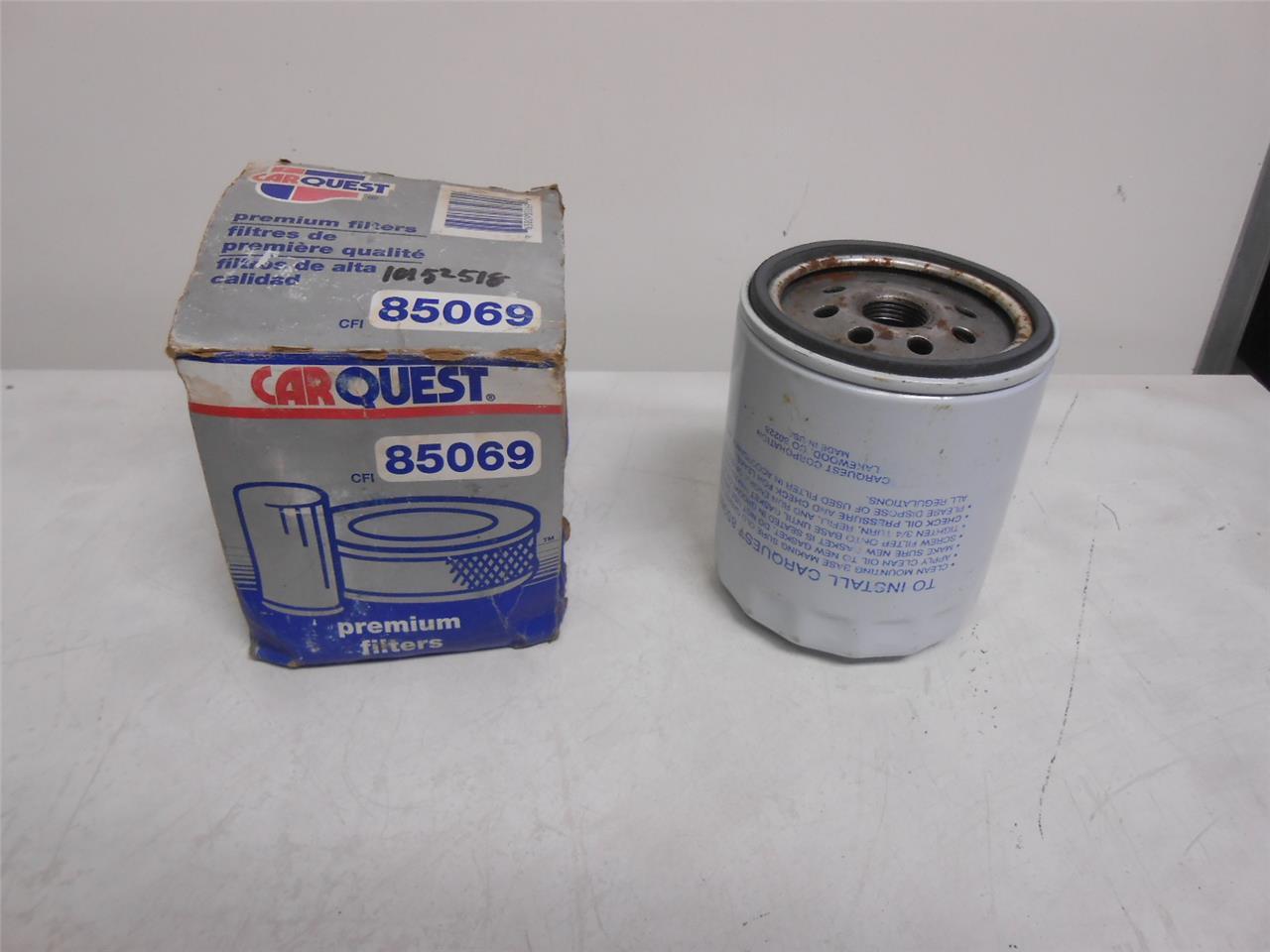 CARQUEST 85069 - cross reference oil filters | oilfilter-crossreference.com