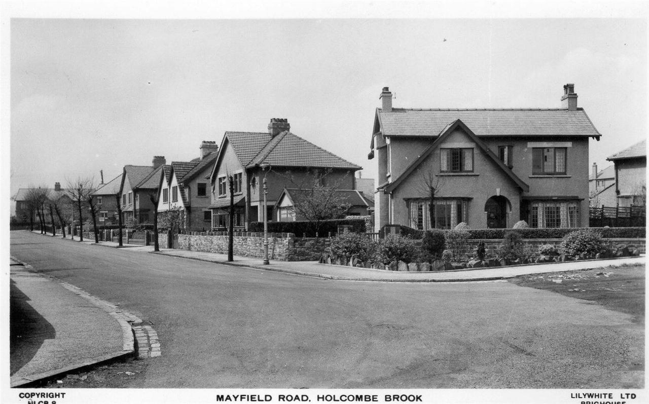 Mayfield Road Holcombe Brook Nr Ramsbottom Bury RP old pc used ...