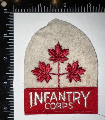 WWII Canadian Infantry Corps Cloth Patch Flash Formation Sign | eBay