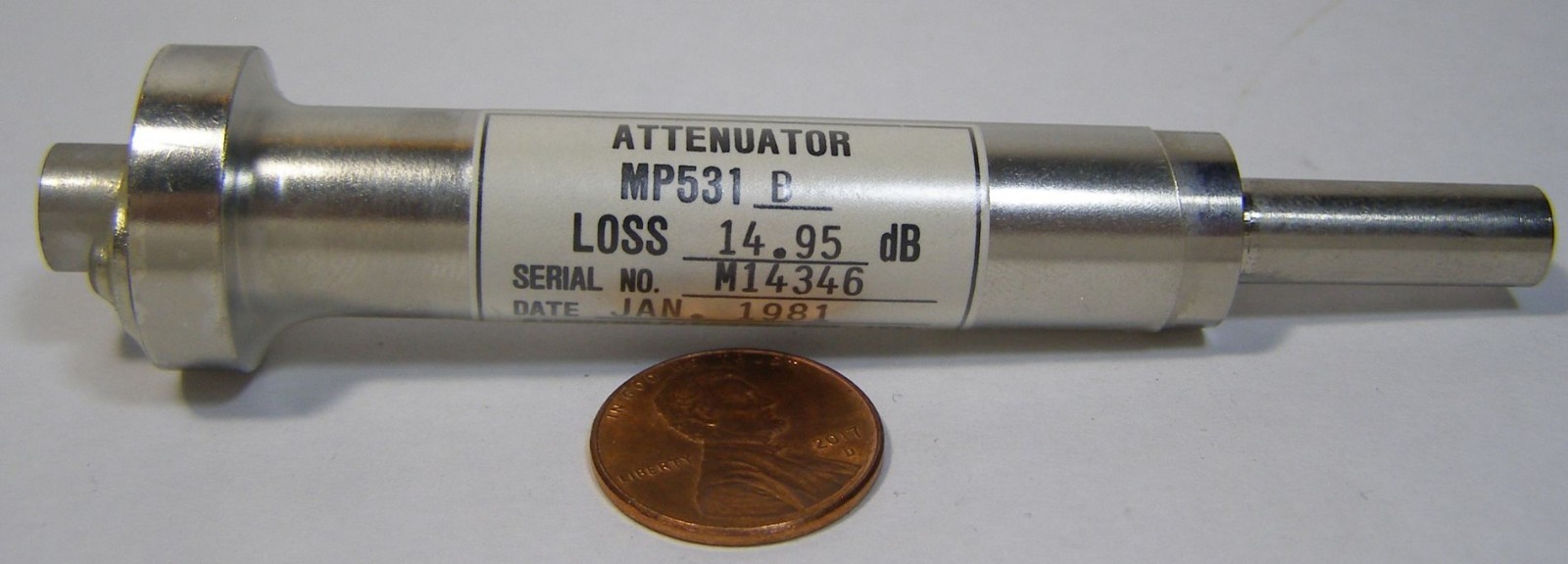 ANRITSU ATTENUATOR MODEL: MP531B L 14.95dB | eBay