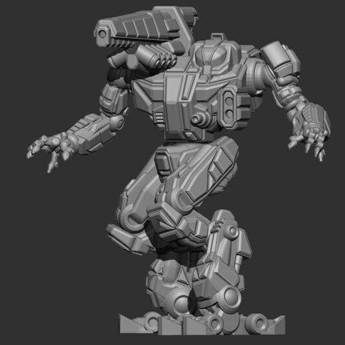BZK-Fire "Hollander" - Alternate Battletech Mechwarrior Miniatures ...
