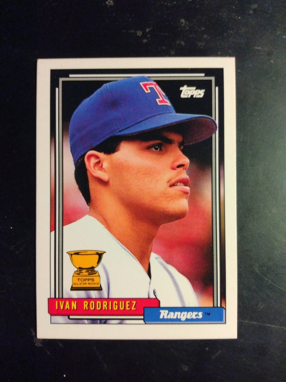 Ivan Rodriguez ~Rookie Cup 1992 Topps #78 Texas Rangers ~ Free Ship | eBay