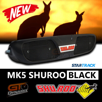 ShuRoo MK5 BLACK SLIM LINE High Frequency Vehicle Protection Kangaroo ...