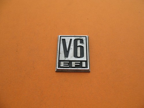 FORD V6 EFI EMBLEM LOGO BADGE SIGN SYMBOL OEM USED A5039 | eBay