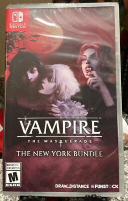 Vampire the Masquerade the New York Bundle Switch Nintendo Coteries ...