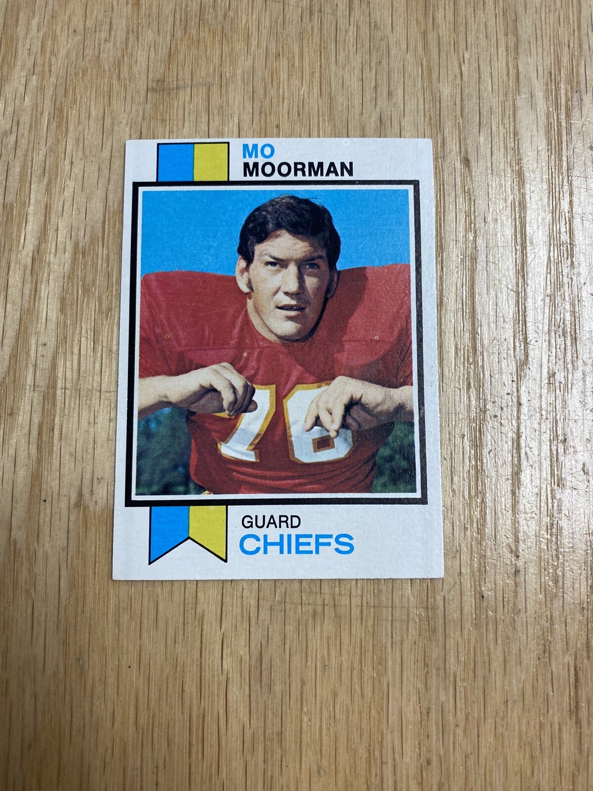 1973 Topps Football Mo Moorman Chiefs Card #84 | eBay